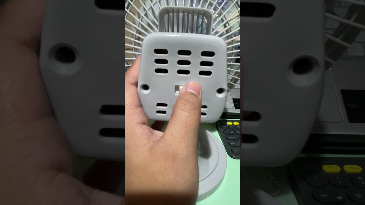 Mini Union UDF-7” Desk Fan - YouTube
