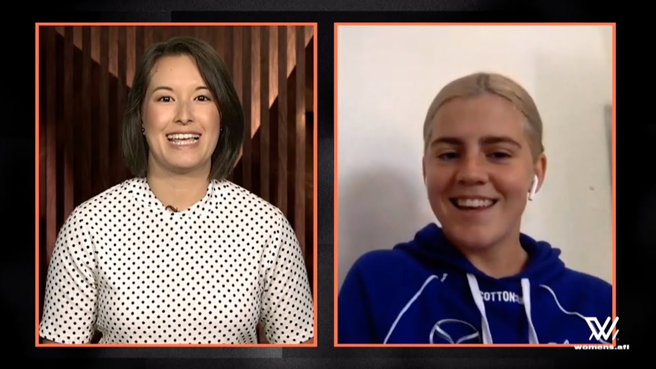 AFLW: Daisy Bateman on The W Show (March 12, 2021) - YouTube