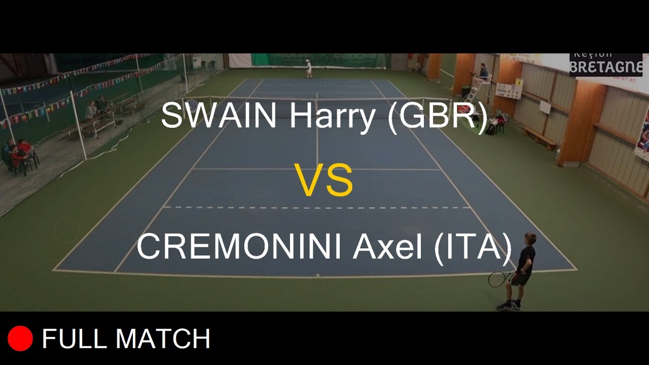 SWAIN Harry (GBR) VS CREMONINI Axel (ITA) - Open Super 12 Auray 2023 ...