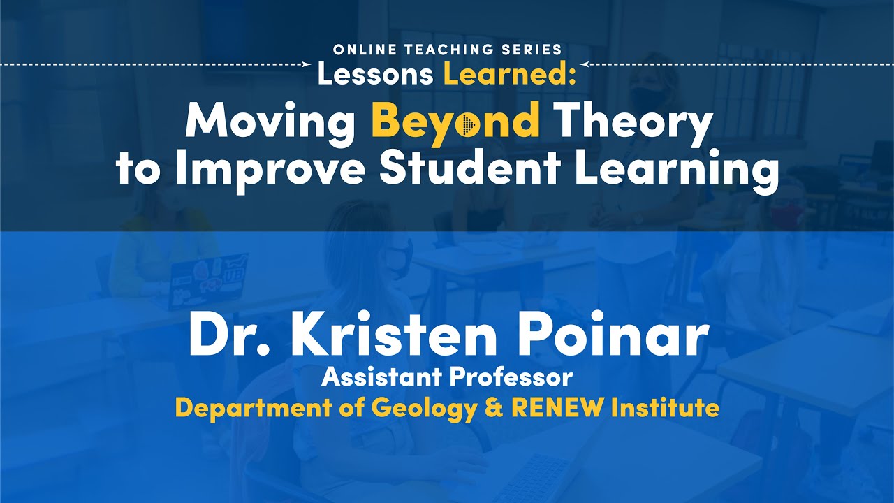 Lessons Learned: Dr. Kristen Poinar - YouTube