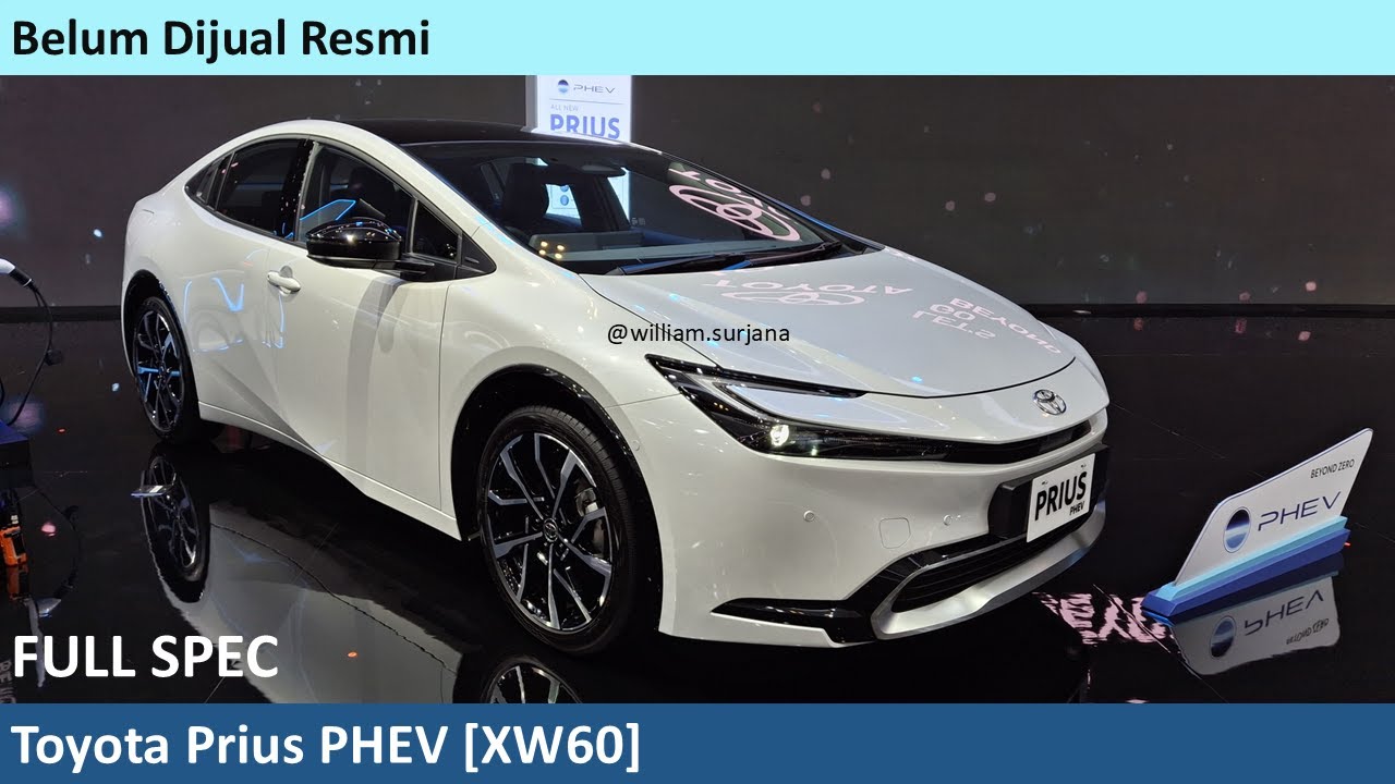 Toyota Prius PHEV [XW60] review - Indonesia - YouTube