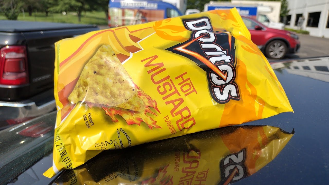 Hot Mustard by Doritos Food / Drink Review - YouTube