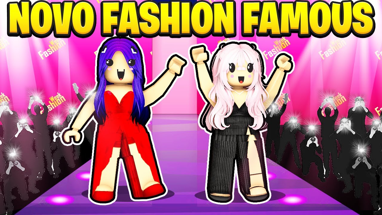 JOGAMOS O NOVO FASHION FAMOUS - Looks Incríveis _ Roblox - YouTube