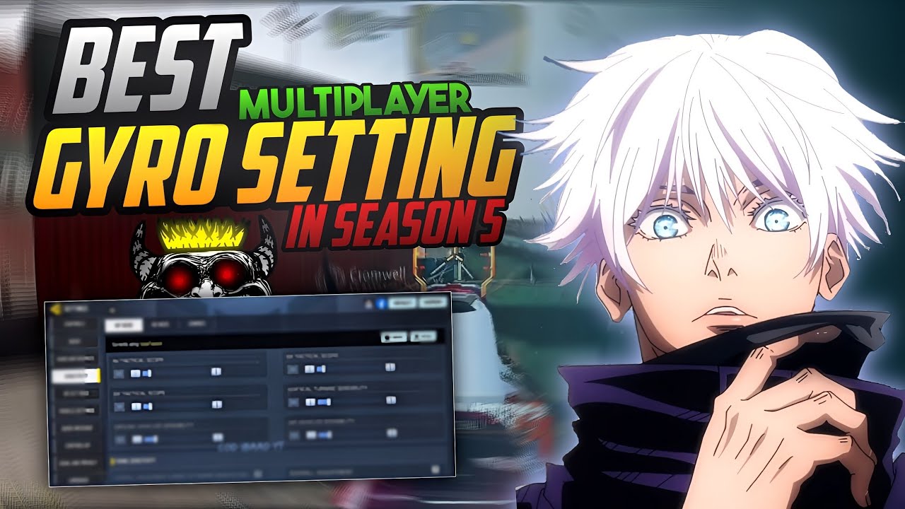 BEST MULTIPLAYER GYRO SETTING IN SEASON 5 | CODM MP SETTING - YouTube