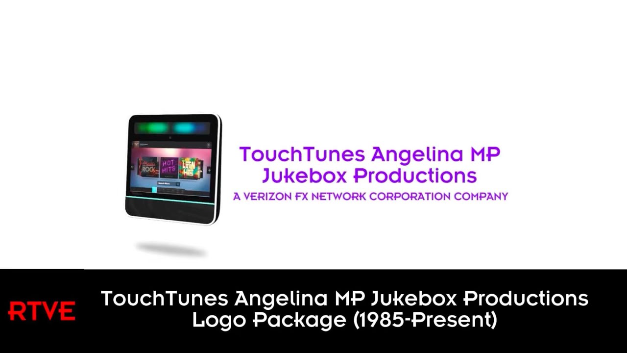 TouchTunes Angelina MP Jukebox Productions Logo Package (1985-Present ...