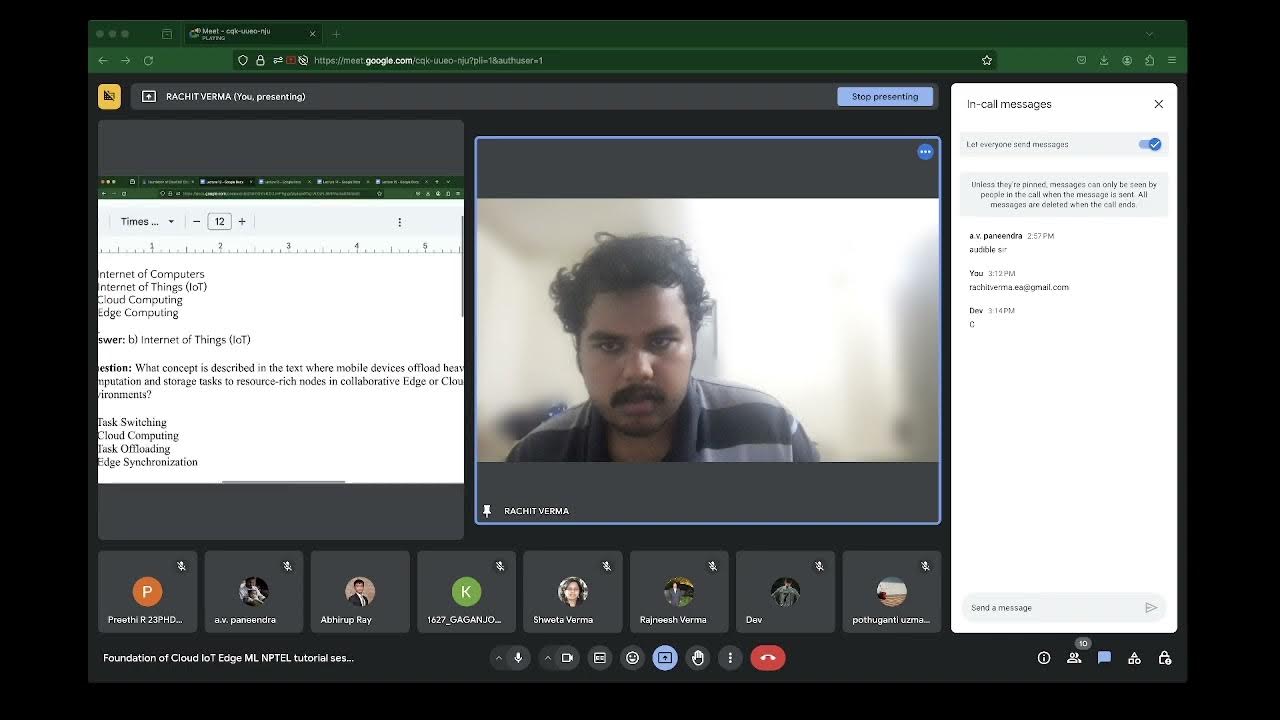 Foundation of Cloud IoT Edge ML Week 6 Problem Solving Session Recording - YouTube