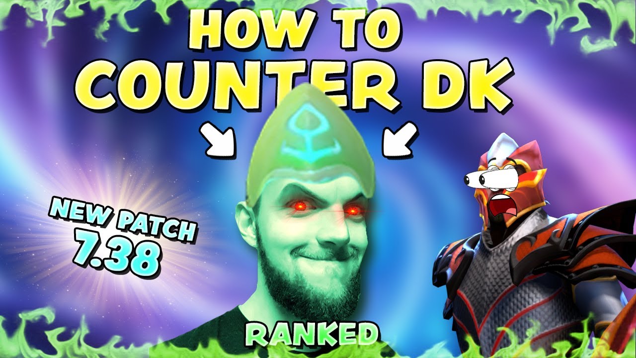 HOW TO COUNTER DK - RANKED NECRO MID 12K MMR (7.38) - YouTube