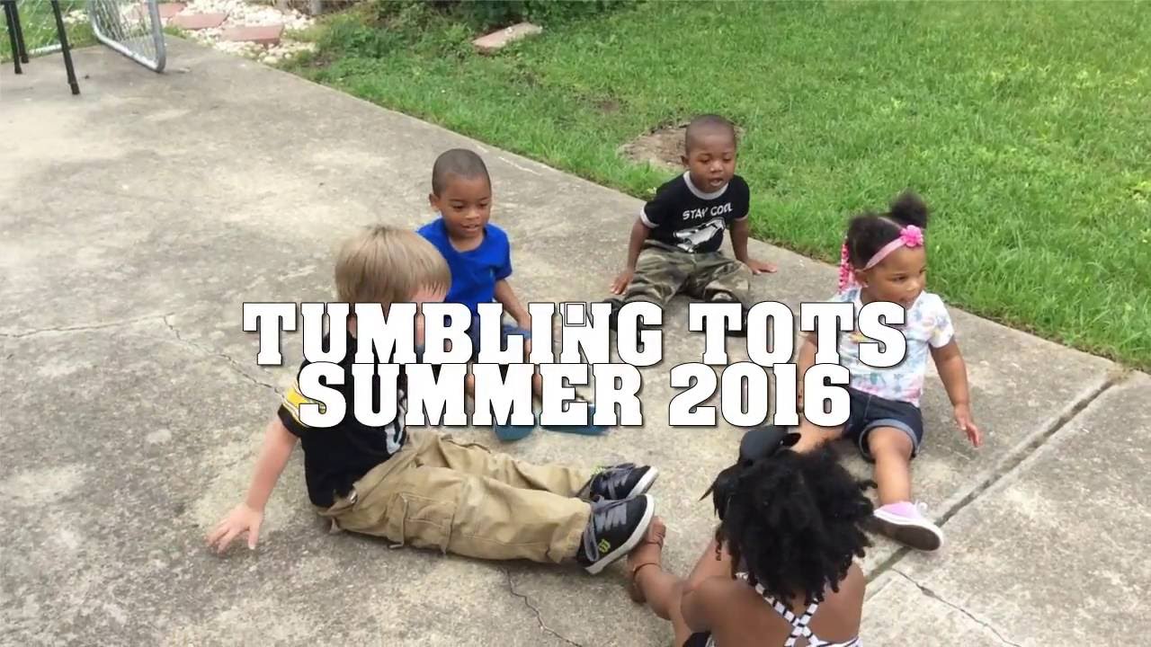 Tumbling Tots Summer 2016 - YouTube