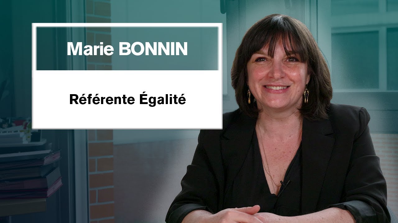 Marie Bonnin : référente ÉGALITÉ [TRAJECTOIRES] - YouTube