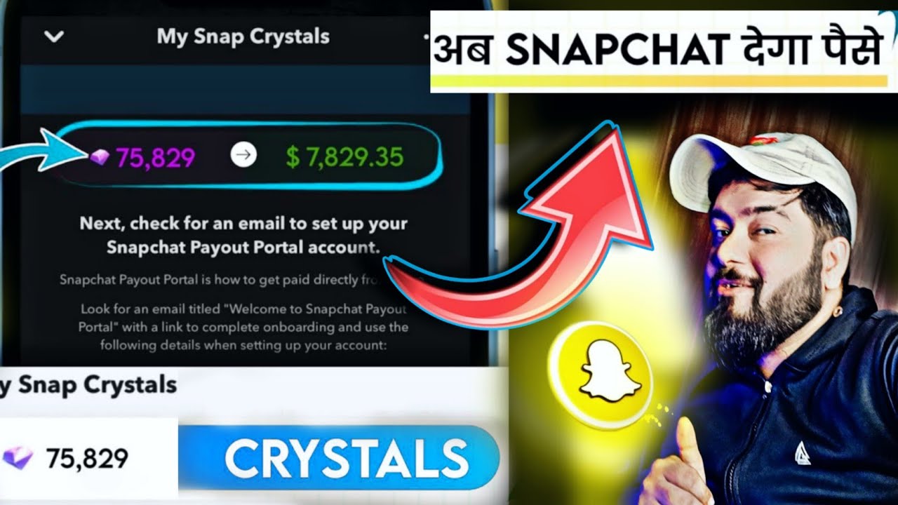 snapchat crystal award 2023 | snapchat me crystal kaise laye | snapchat ...