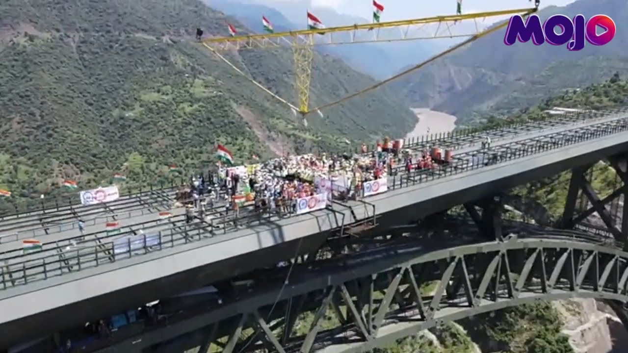 A Wonder Revealed | World's Highest Bridge Inaugurated in J&K - YouTube