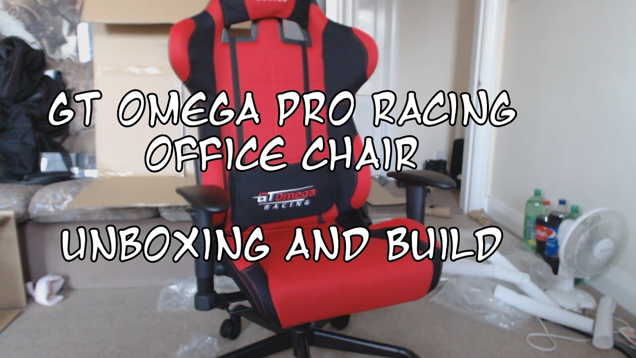 Unboxing My GT Omega PRO Racing Office Chair.. And Building It.. - YouTube
