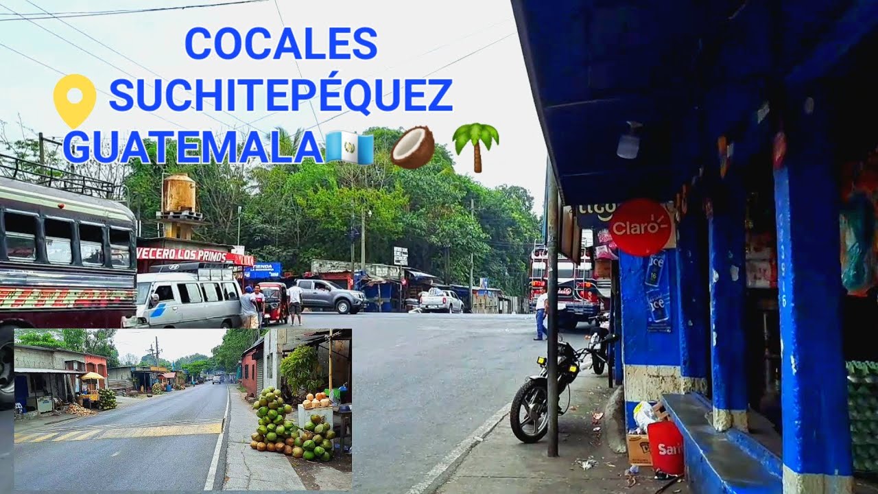 COCALES SUCHITEPÉQUEZ GUATEMALA 🇬🇹🥥🌴 - YouTube
