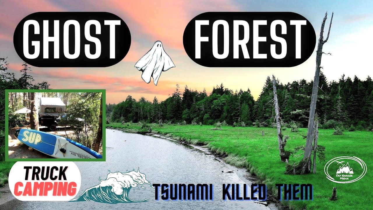 Toyota Truck Camping on Copalis River via stand up paddle board to ...