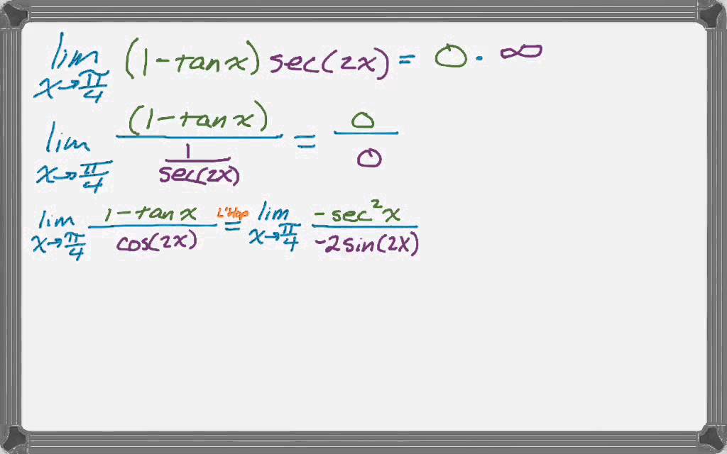 L Hopital s Rule Zero Times Infinity YouTube