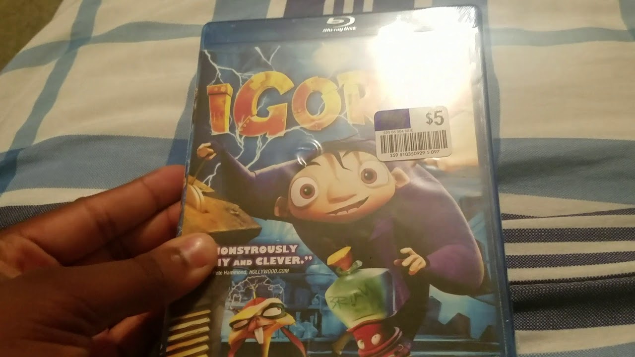 Igor blu ray unboxing - YouTube