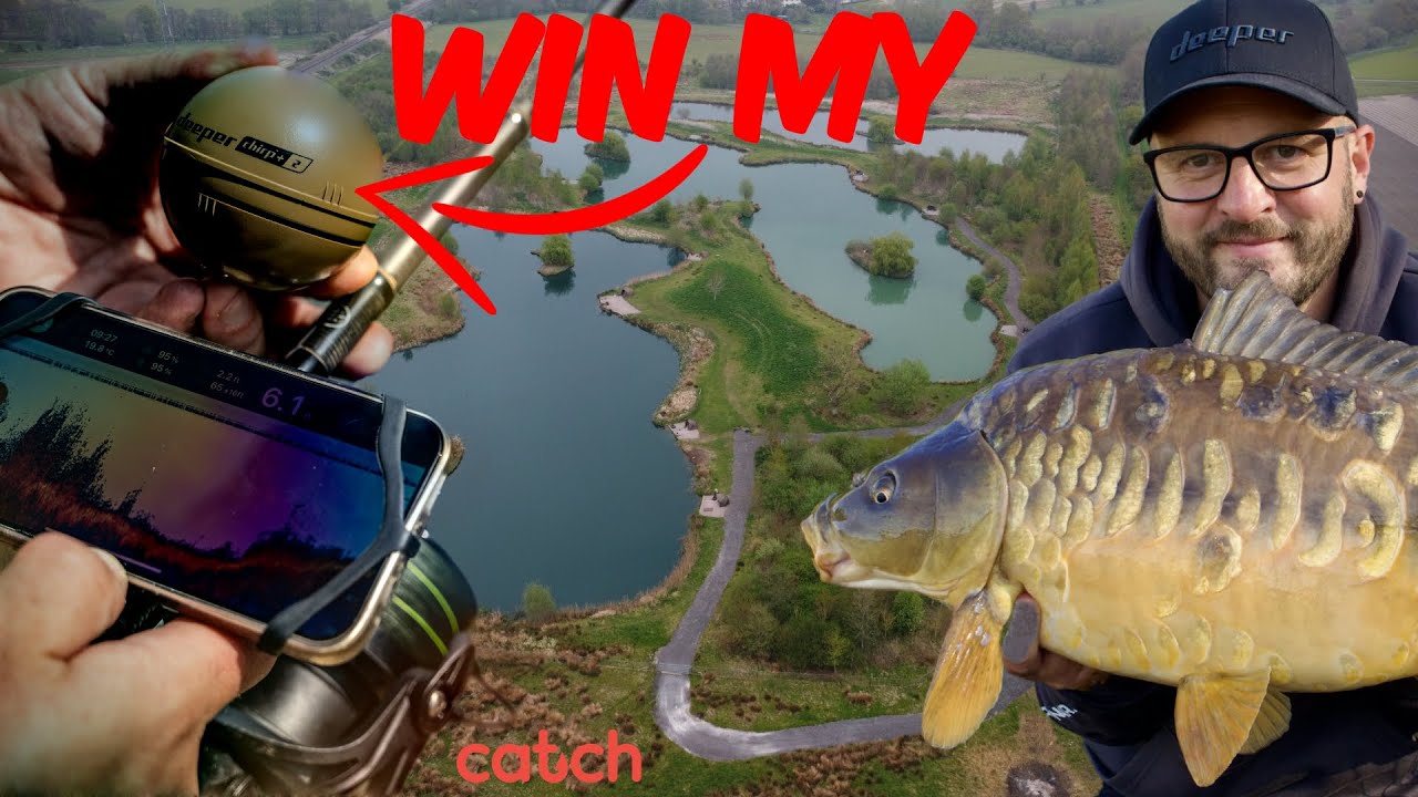 3 Lakes Carp Challenge || WIN my Deeper Chirp+2 || Woodside Lakes ...