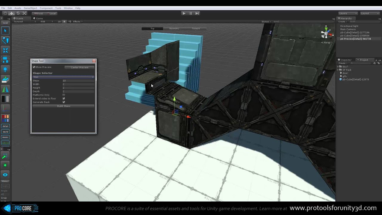 ProBuilder v2.2- Full Source, Extrusion, Edges, & More! (Louder Volume ...