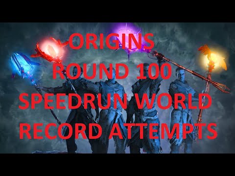 Origins BO3 Round 100 Speedrun World Record (starts at 51 mins) - YouTube