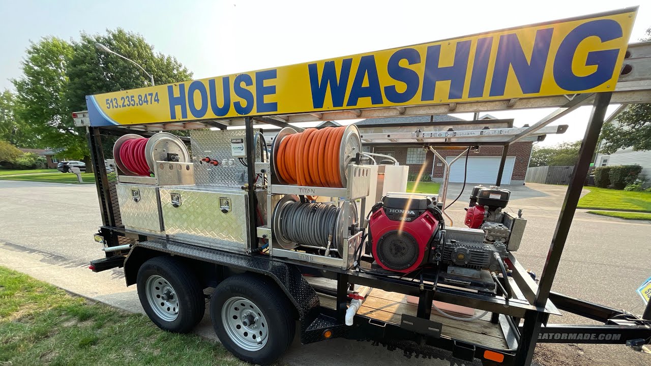 Pressure Washing Signage and Sign Installation - YouTube