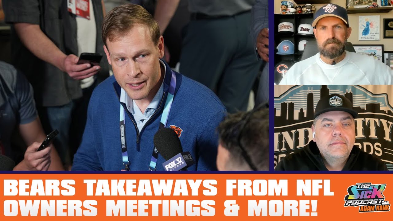 Bears Takeaways From NFL Owners Meetings - Take It To The Rank #133 ...