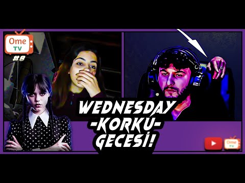 Omegle Wednesday Işınlanma Korku Troll (FEAR)  Prank