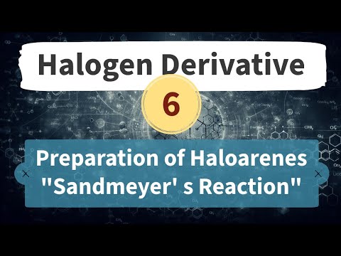 Sandmeyer’s Reaction | Unit: Halogen Derivatives | Class 12 Chemistry ...