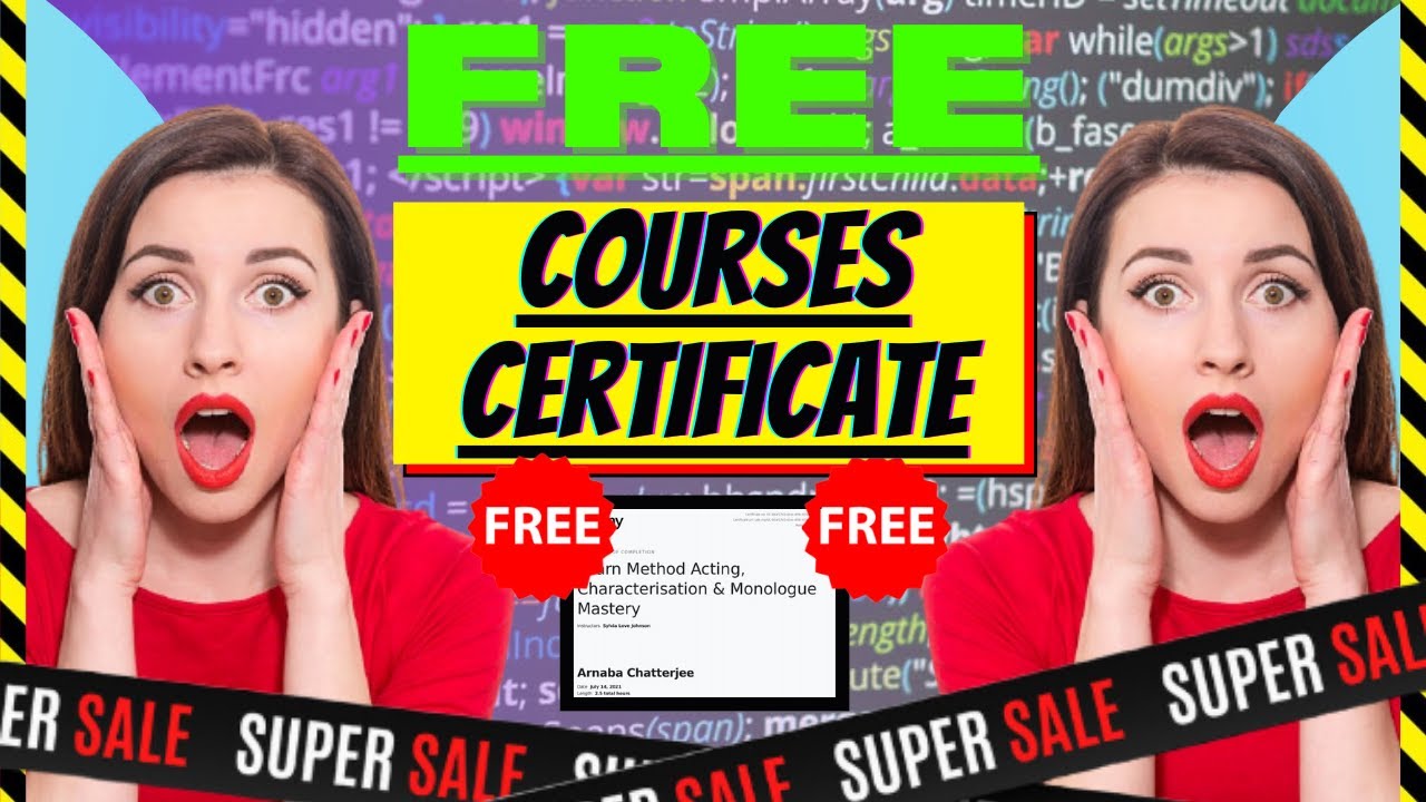 Udemy Coupon Code 2021 | Udemy FREE Courses Certificate | FREE Courses ...