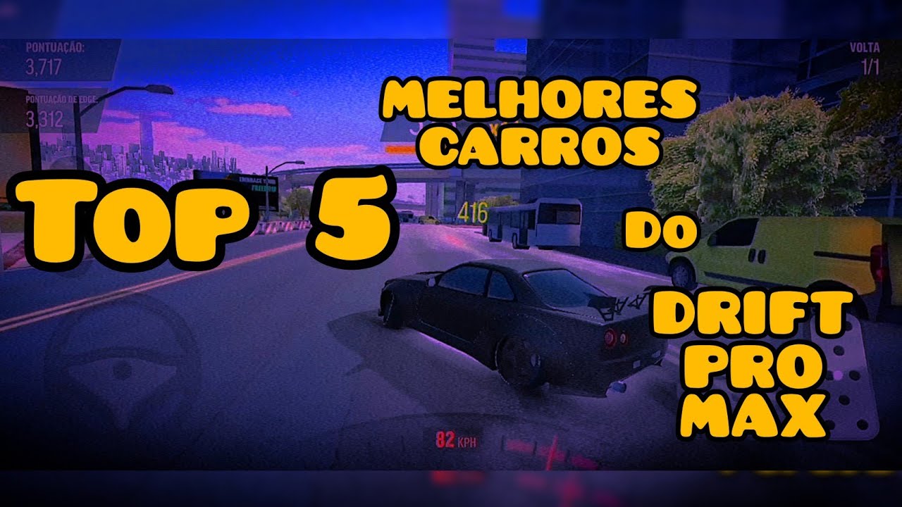 TOP 5 MELHORES CARROS DO DRIFT MAX PRO - YouTube