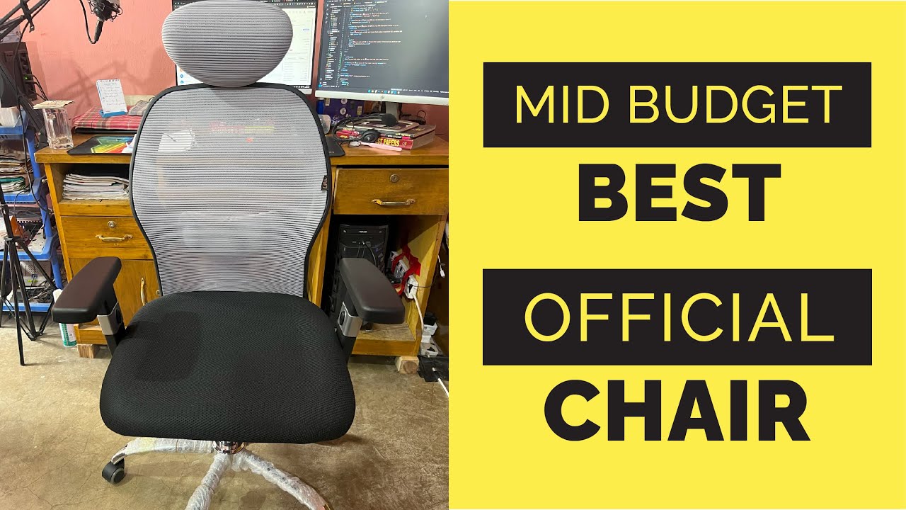 My Experience in Pro Tasker Chair || Choose best Office Chair - YouTube