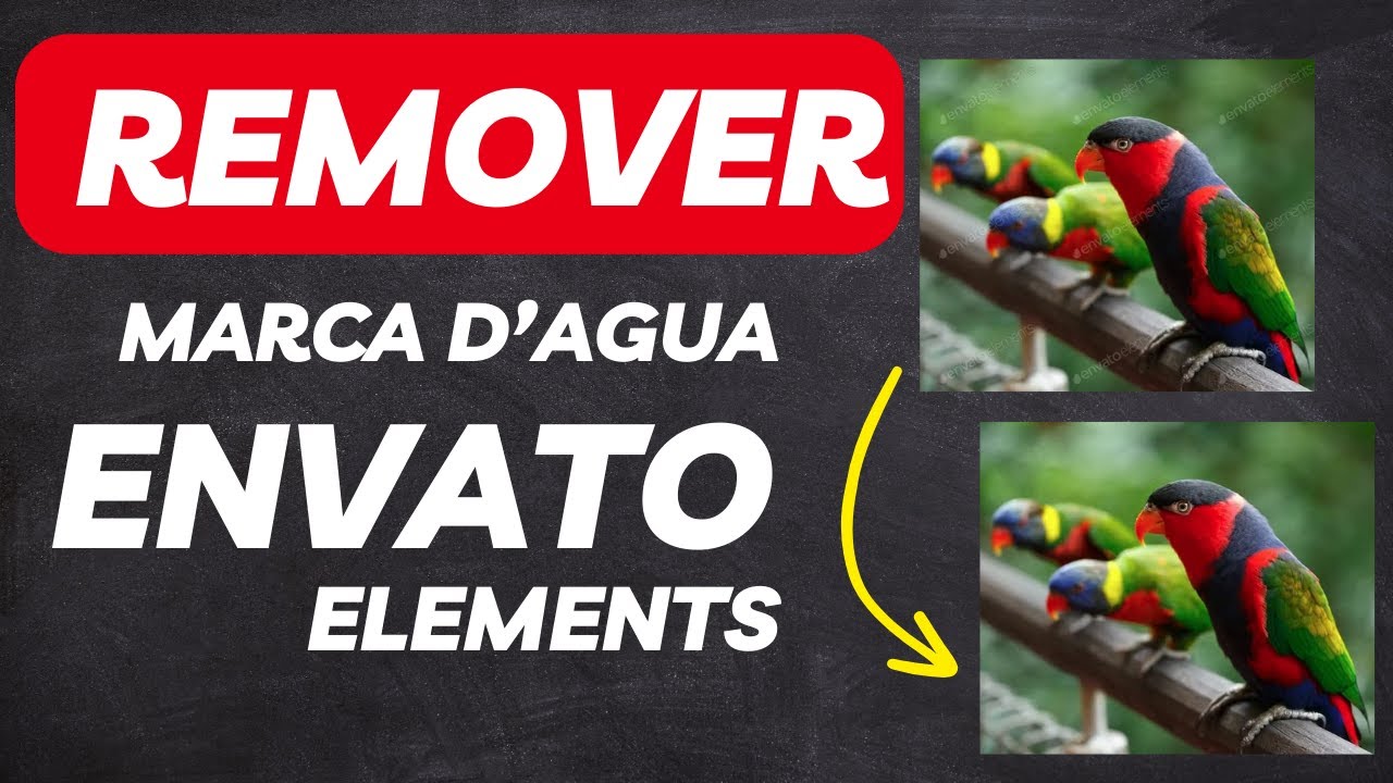 Como Remover Marca D'agua Envato Elements 2024 | How To Remove Envato ...