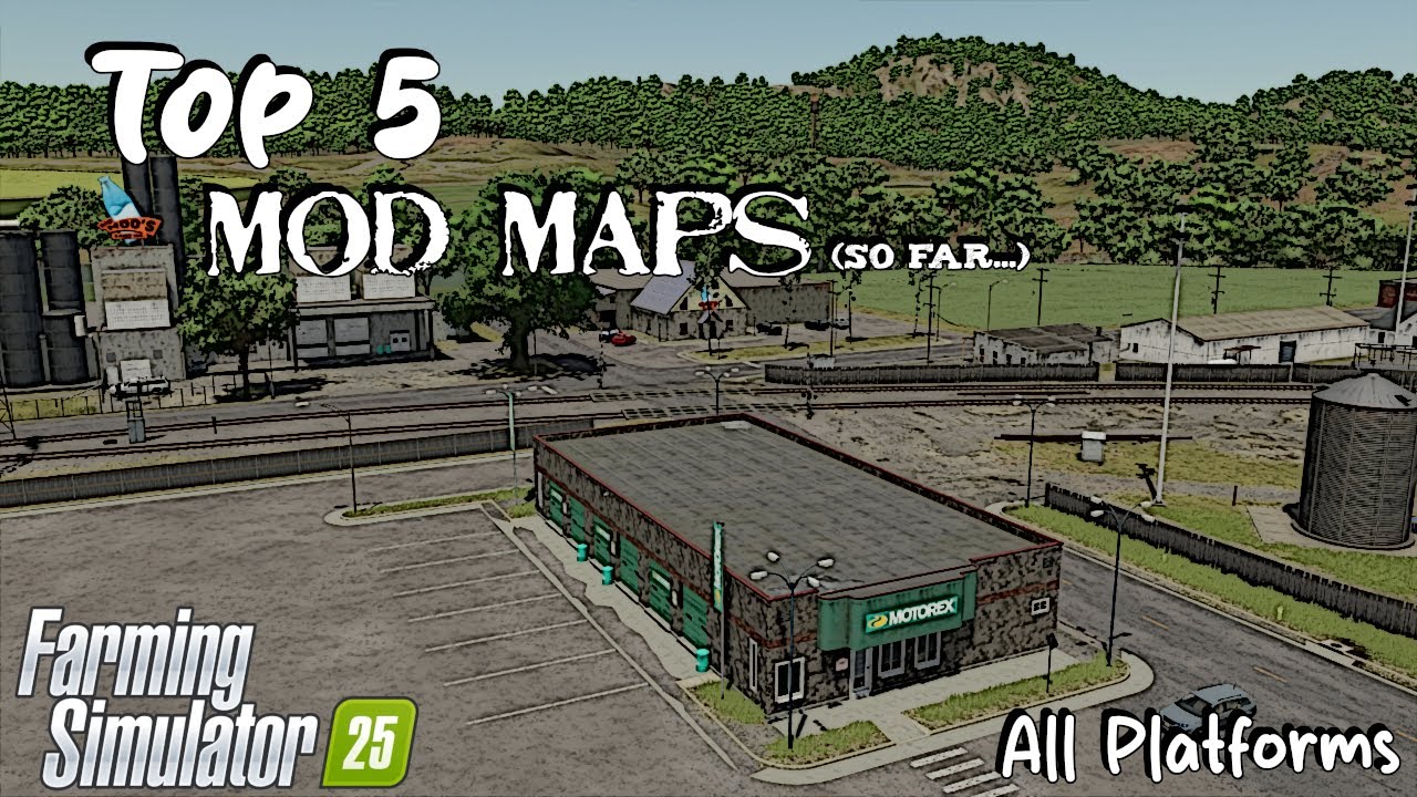 Top 5 Mod Maps| All Platforms | 9/1/2025 | Farming Simulator 25 - YouTube