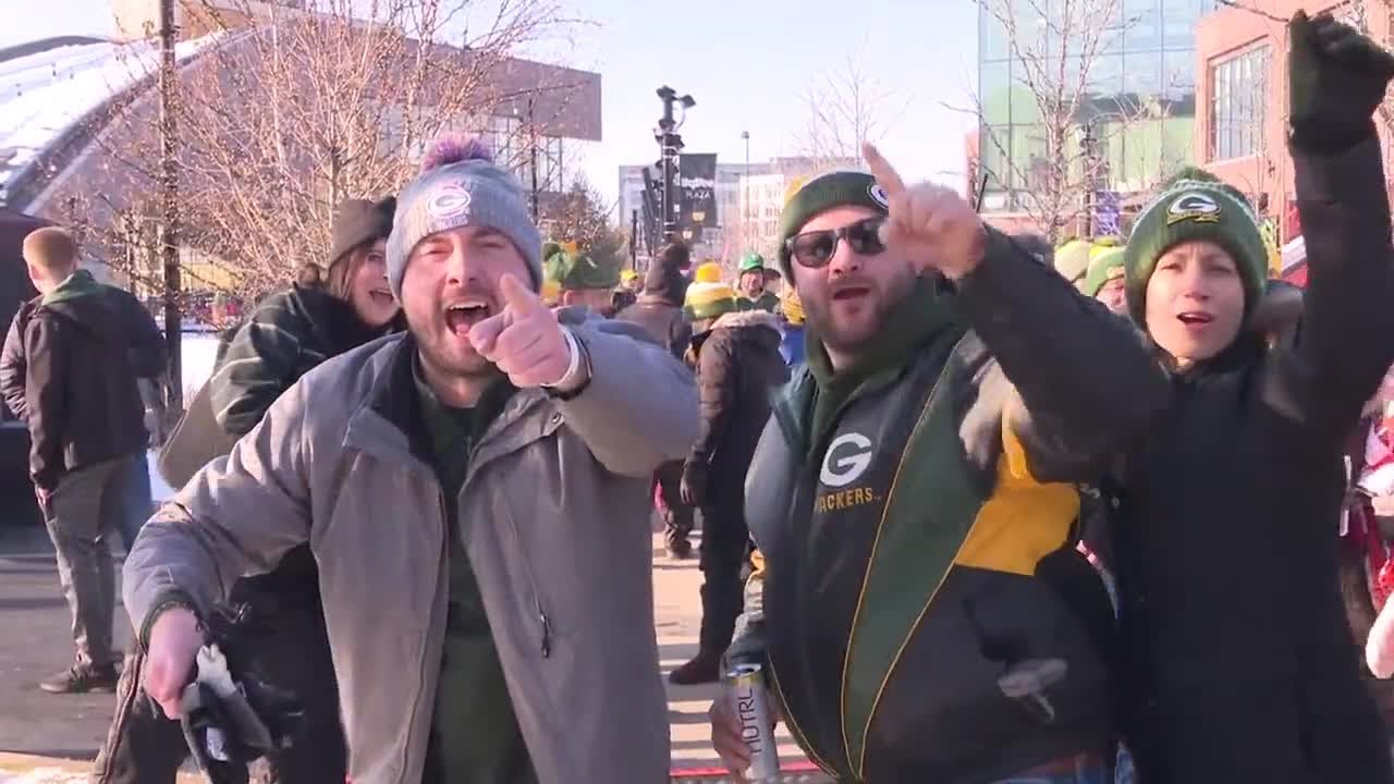 Packers Bears Fans Amped Up For Week 18 Rivalry Game Youtube