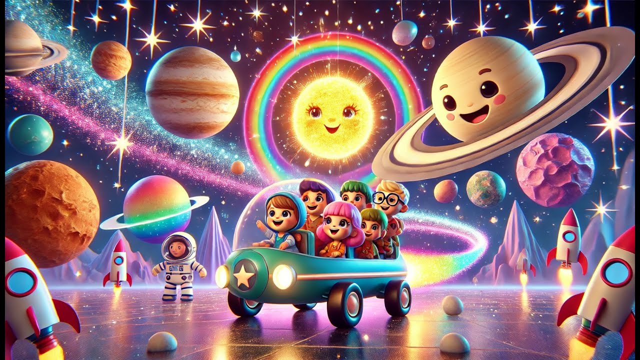 Exploring the Galaxy 🌌💜 | Fun Space Adventure Song for Kids | Zoom into ...