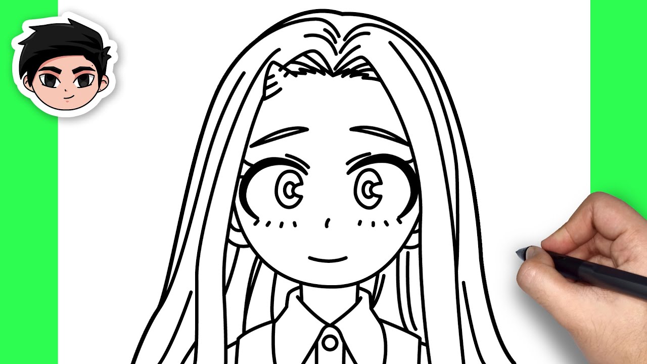 How To Draw Eri | My Hero Academia - Easy Step By Step - YouTube