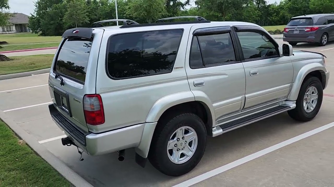 36k mile 2000 Toyota 4Runner Limited - YouTube