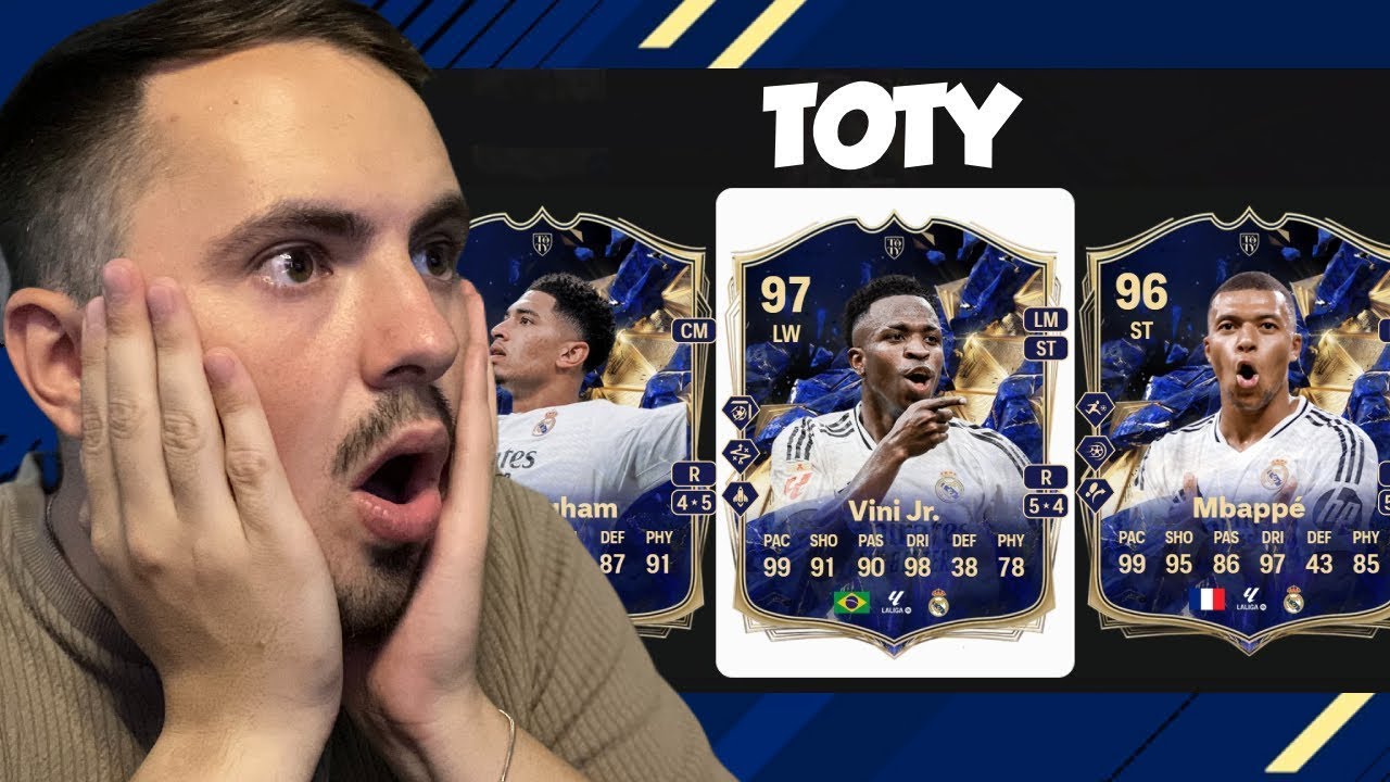 TOTY MBAPPÉ, TOTY VINI a TOTY EUSÉBIO v DRAFTU🔵🔥 - YouTube