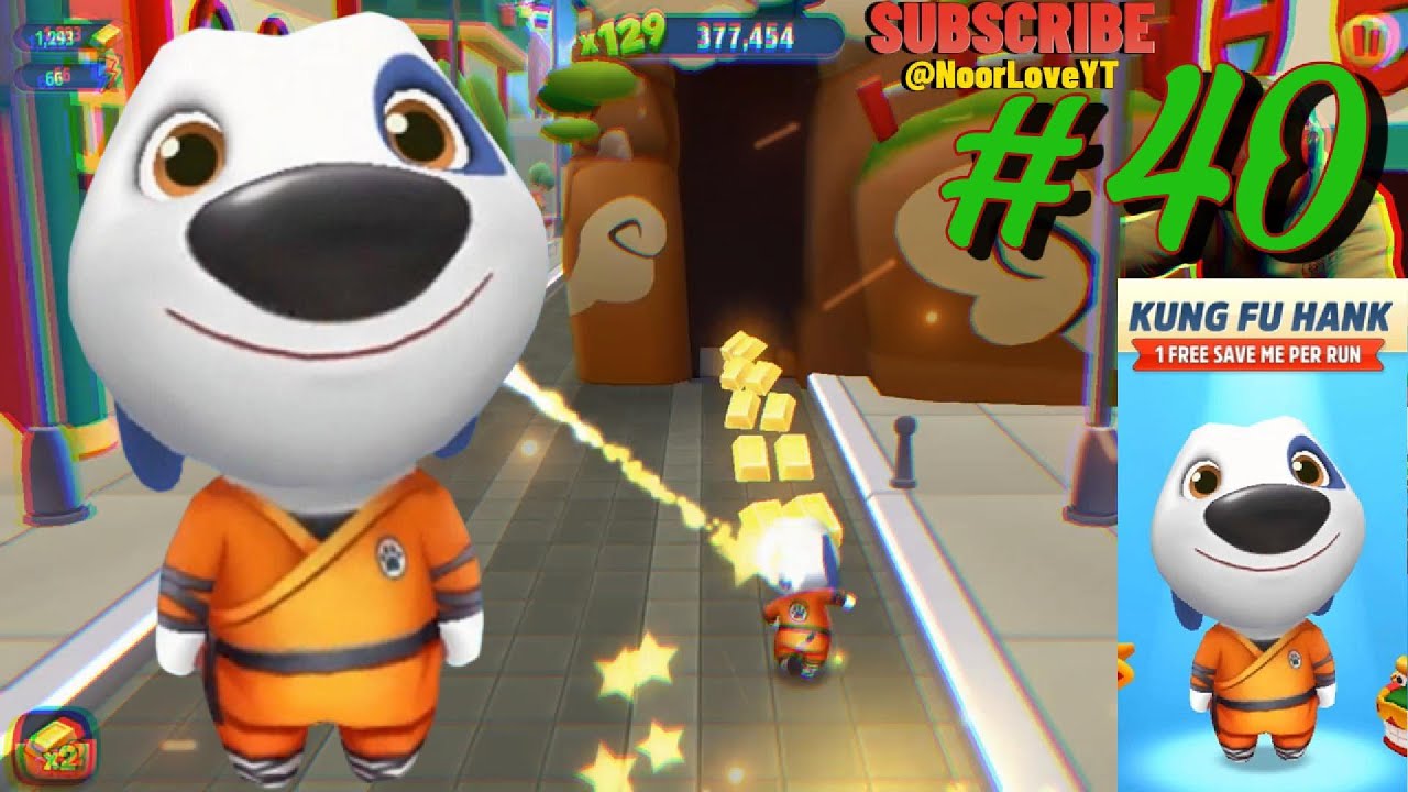 Talking Tom Gold Run - Kung Fu Hank | EPISODE 40 FHD Full Screen ...