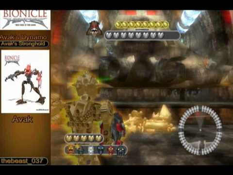 Bionicle Heroes-Avak's Stronghold-Avak's Dynamo - YouTube