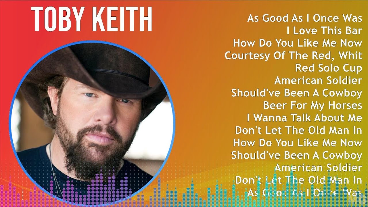 Toby Keith 2024 MIX Best Songs - As Good As I Once Was, I Love This Bar ...