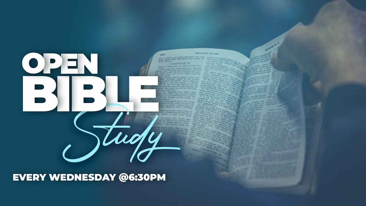 Open Bible Study | 14/09/2022 - YouTube