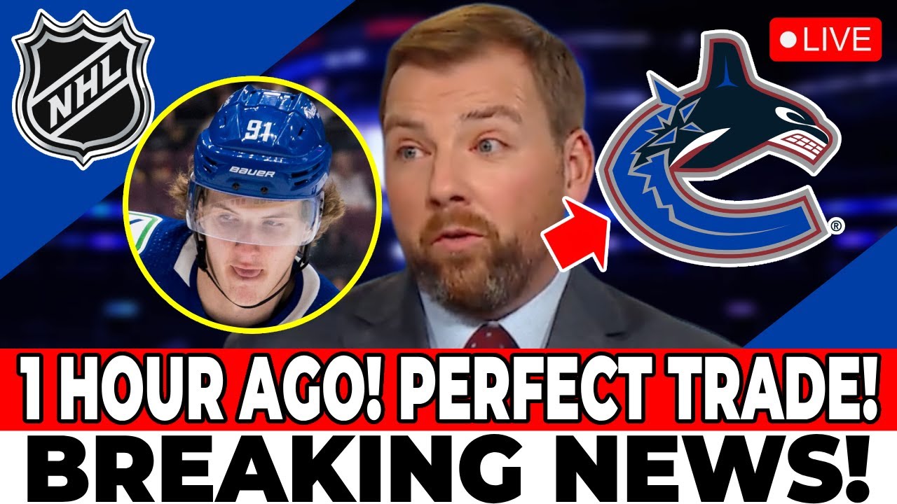 CONFIRMED NOW! CANUCKS SIGN CONTRACT! NHL CONFIRMS! VANCOUVER CANUCKS ...
