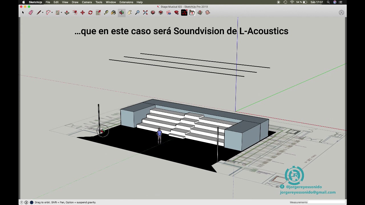 L-ACOUSTIC - Integración de Sketchup y Soundvision sobre archivo CAD ...