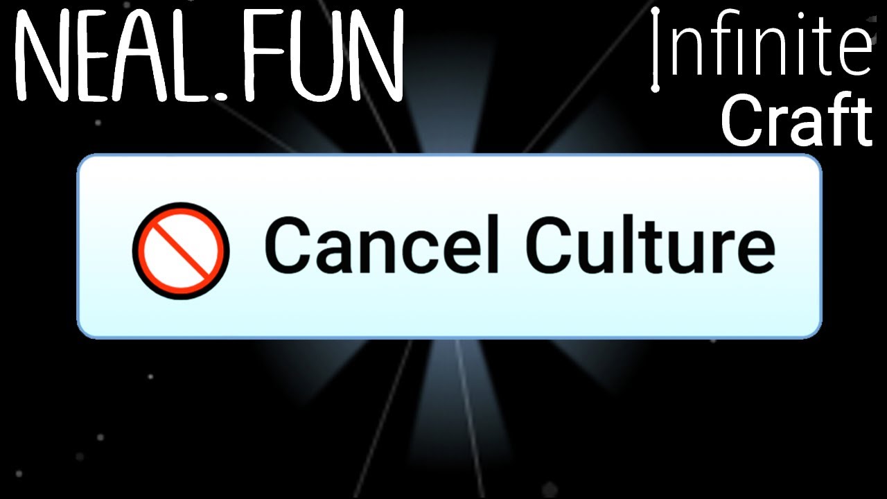 How to Make Cancel Culture in Infinite Craft | Get Cancel Culture in ...
