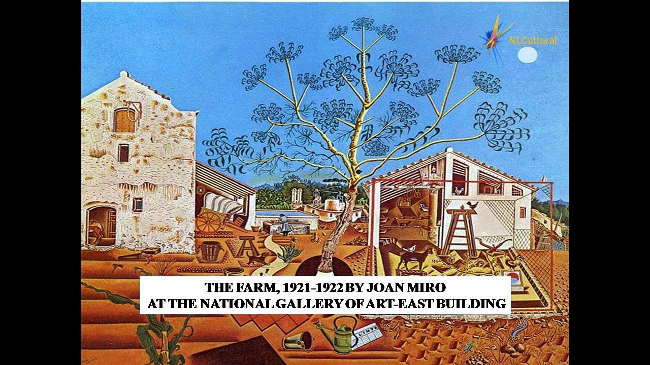 The Farm, 1921-1922 by Joan Miro at the National Gallery of Art-East ...