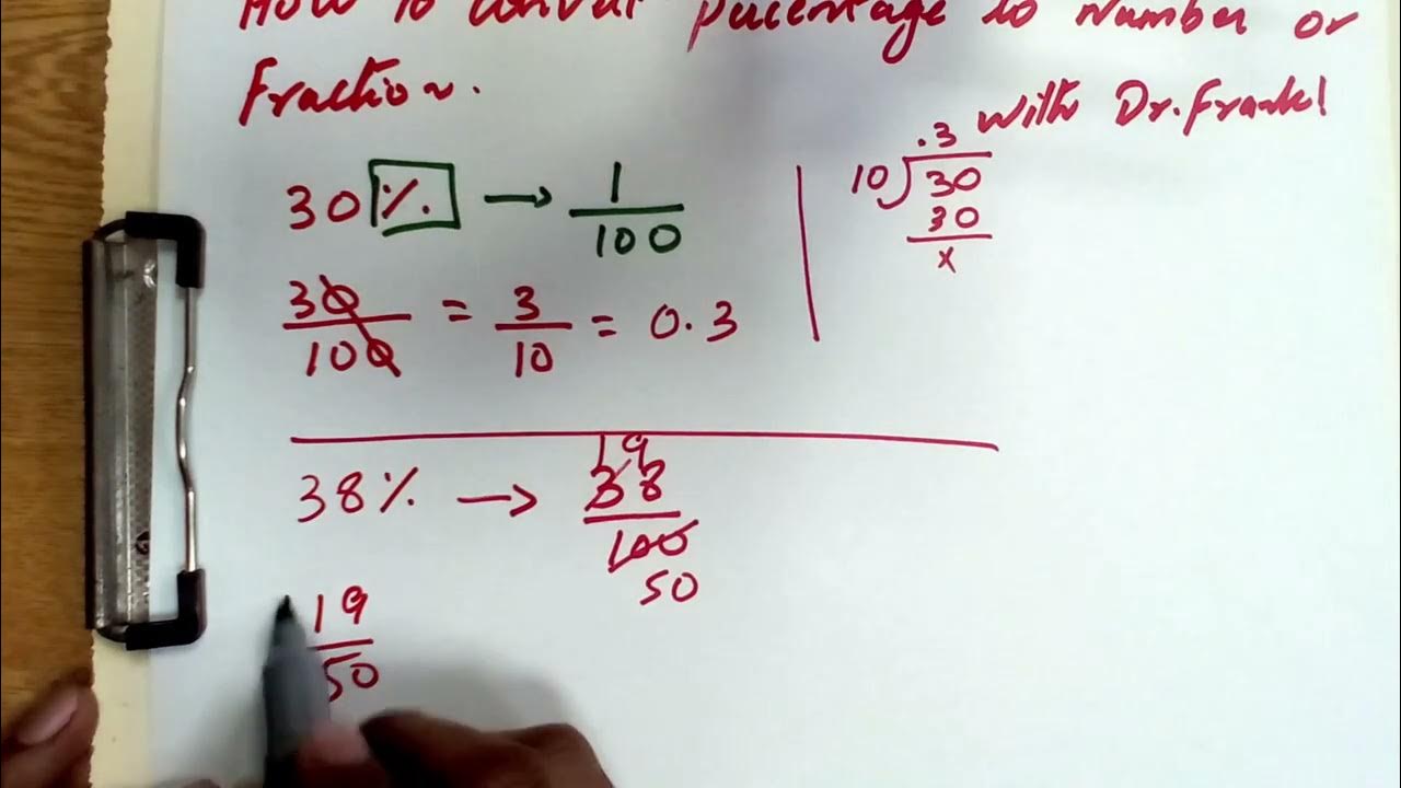 How To Convert Percentage Into Fraction YouTube how-to-convert-percentage-into-fraction-youtube