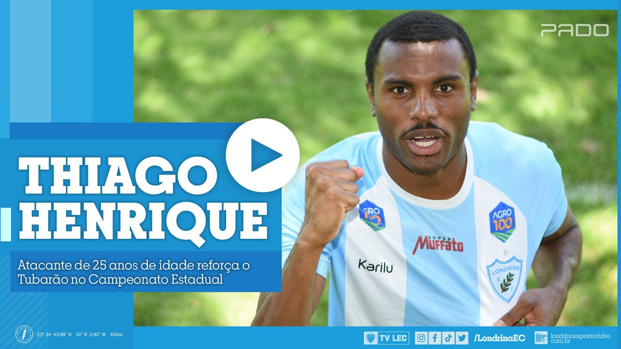 17-02-2021: Thiago Henrique retorna ao Londrina - YouTube