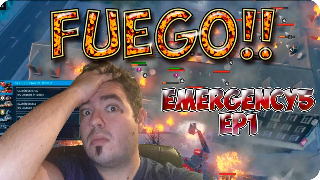 EMERGENCY 5 DELUXE EDITION | EPISODIO1 | CAOS Y FUEGO| GAMEPLAY ...