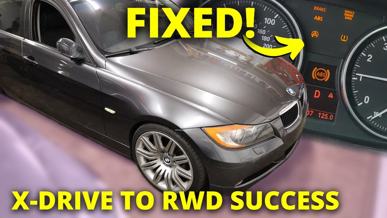 335i Wagon Build, X-drive to RWD Conversion COMPLETE! - YouTube