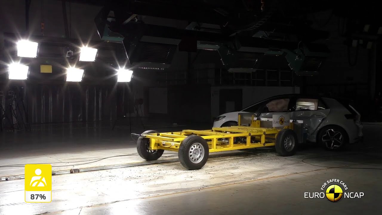Euro NCAP Crash & Safety Tests of Volkswagen ID.3 2020 - YouTube